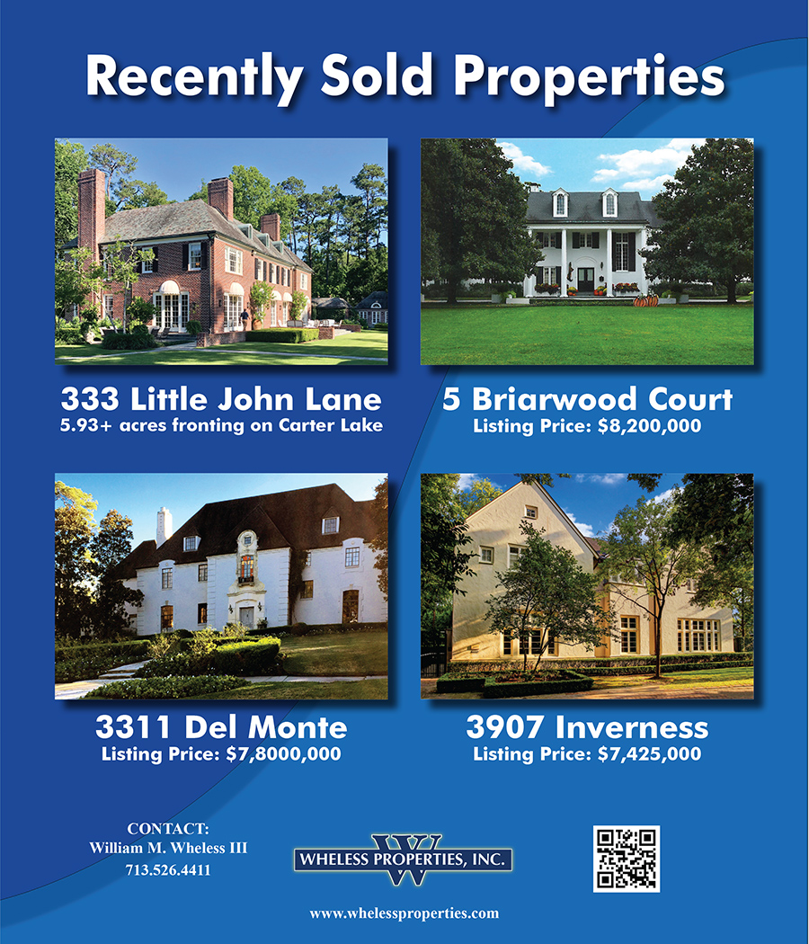 WHELESS PROPERTIES, INC. – www.whelessproperties.com